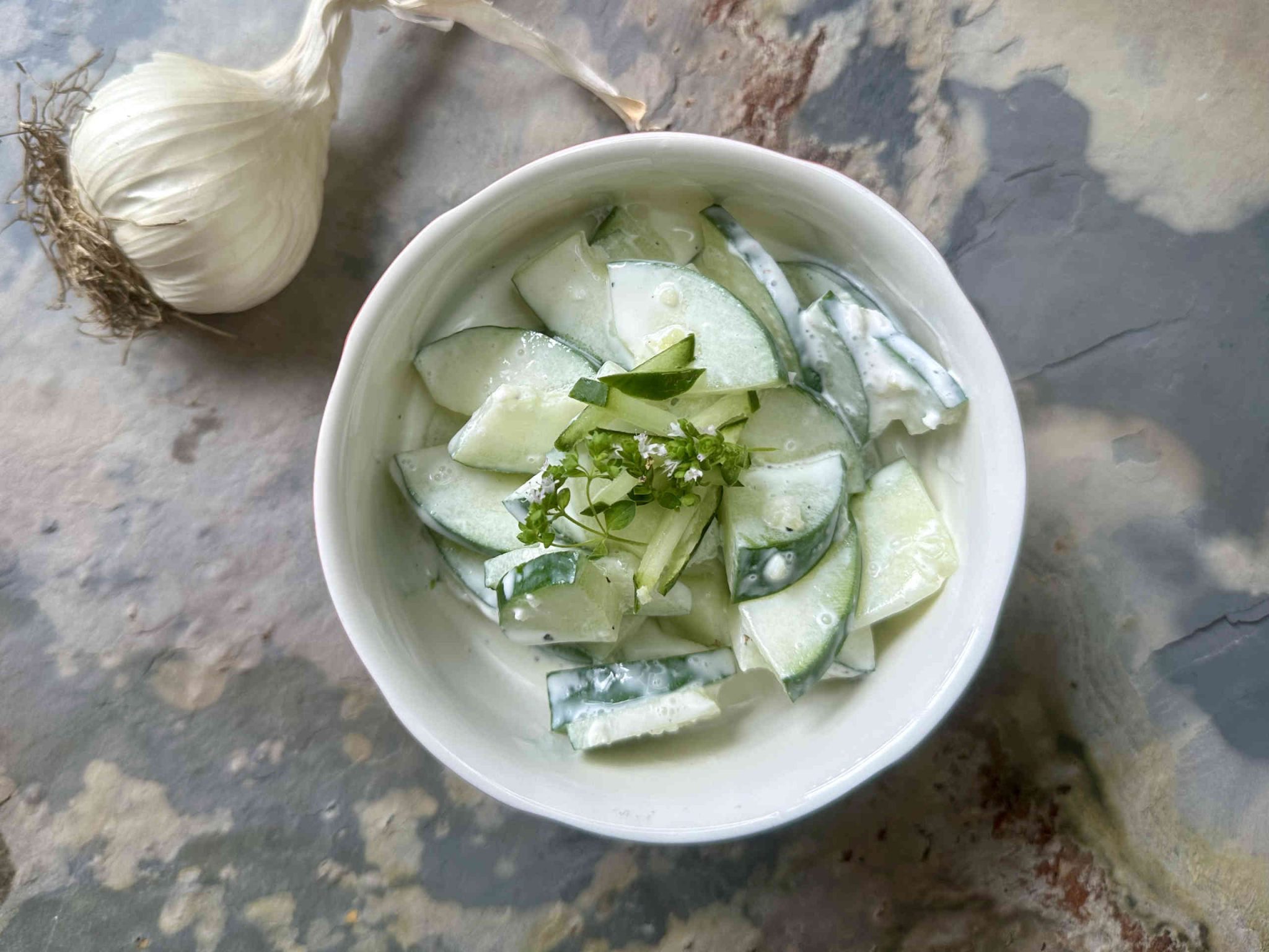 Gurken Rahm Salat