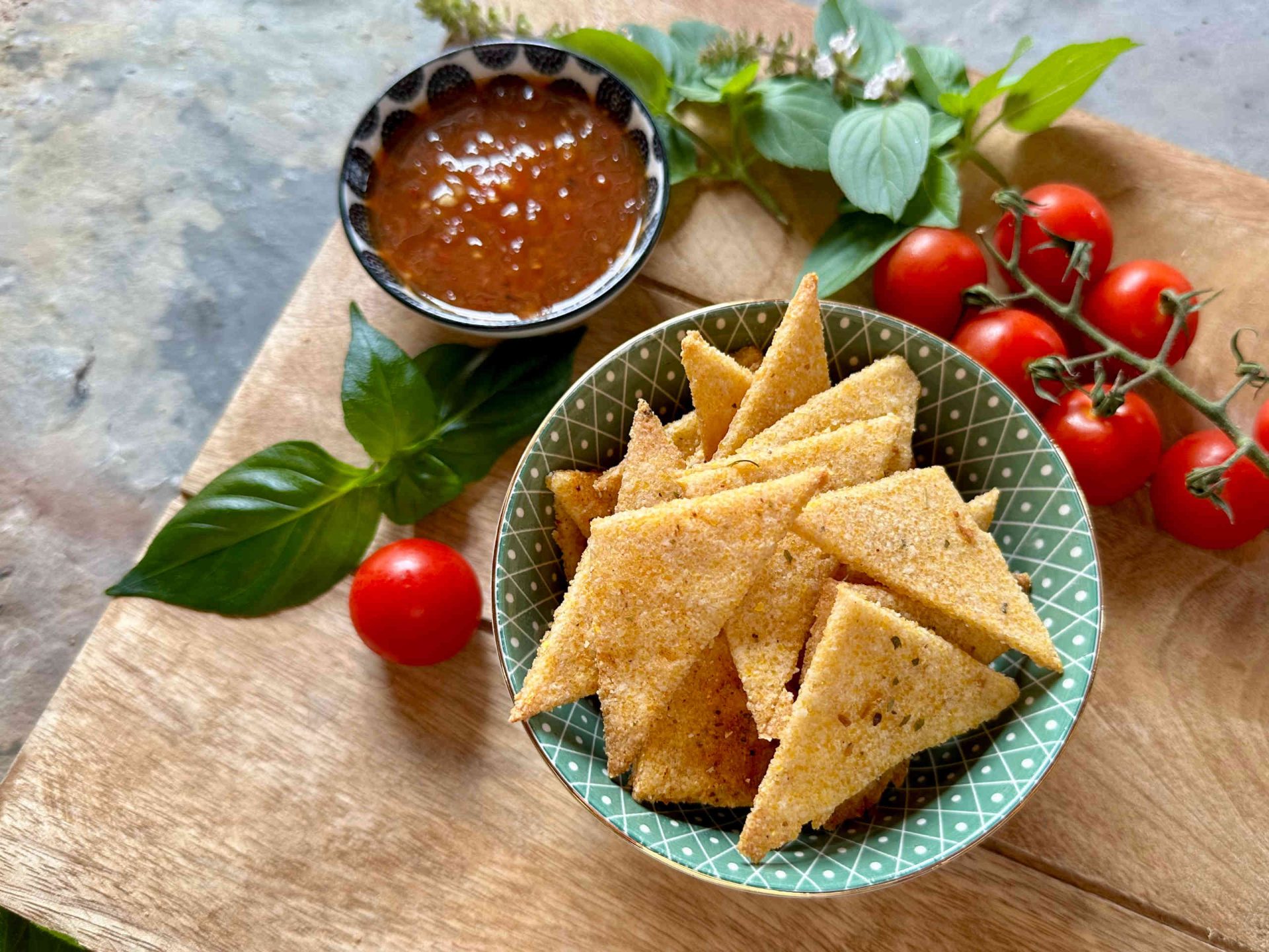 Glutenfreie Mais-Tortilla-Chips - Alexandra Gorsche